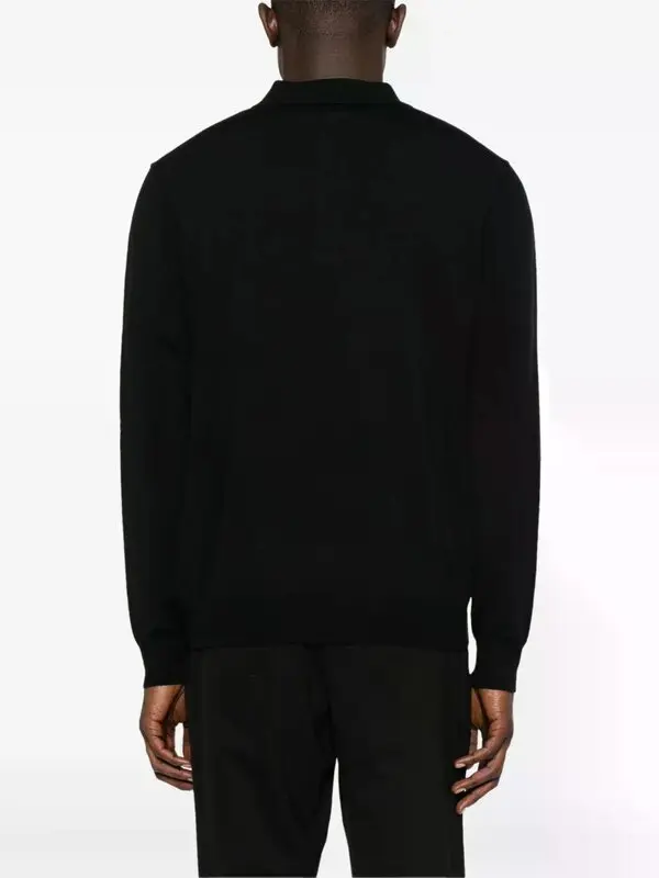 Etro Embroidered-logo Polo Shirt - Black