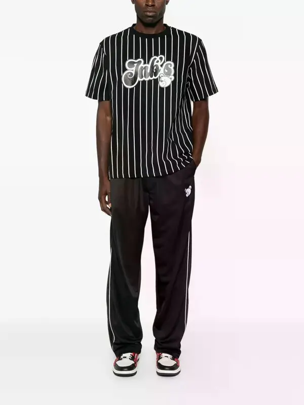 INBETWEENERS Logo-appliqué Track Pants - Black