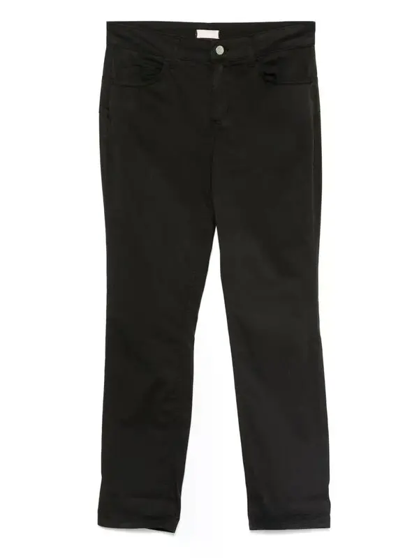 Liu Jo Logo Embroidered Trousers