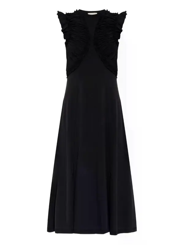 Ulla Johnson Shiva Dress With Ruffled Detailing