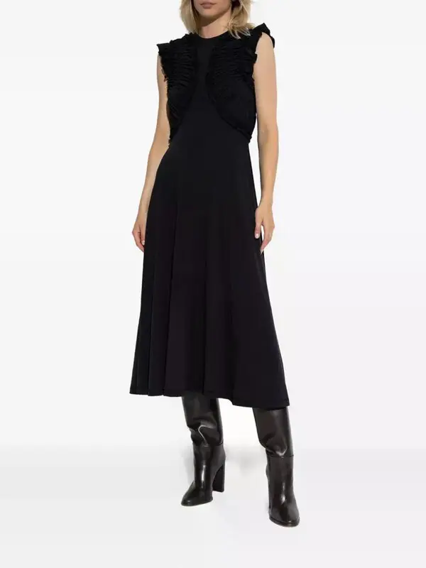 Ulla Johnson Shiva Dress With Ruffled Detailing
