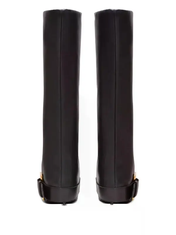 Balmain Anthem Knee-high Stiletto Boots