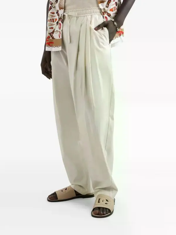 Dolce & Gabbana Pleated Drawstring Trousers