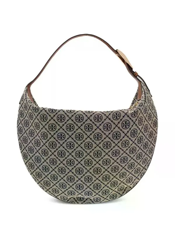 Tory Burch T Monogram Balloon Tote Bag