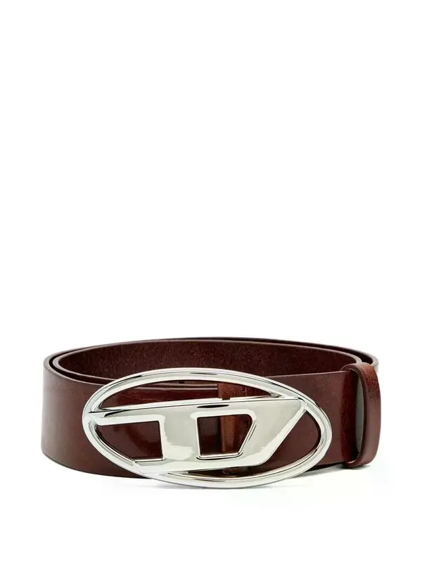 DIESEL® B-1dr W Leather Belt - Brown