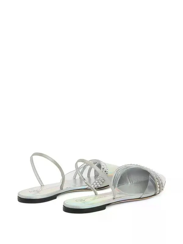 GIUSEPPE ZANOTTI Clarály Slingback Flat Sandals