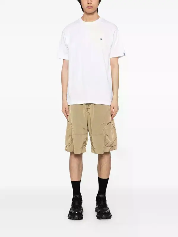 A BATHING APE Logo-embroidered T-shirt