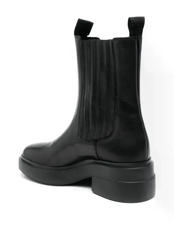 VIC MATIE Chunky Leather Chelsea Boots
