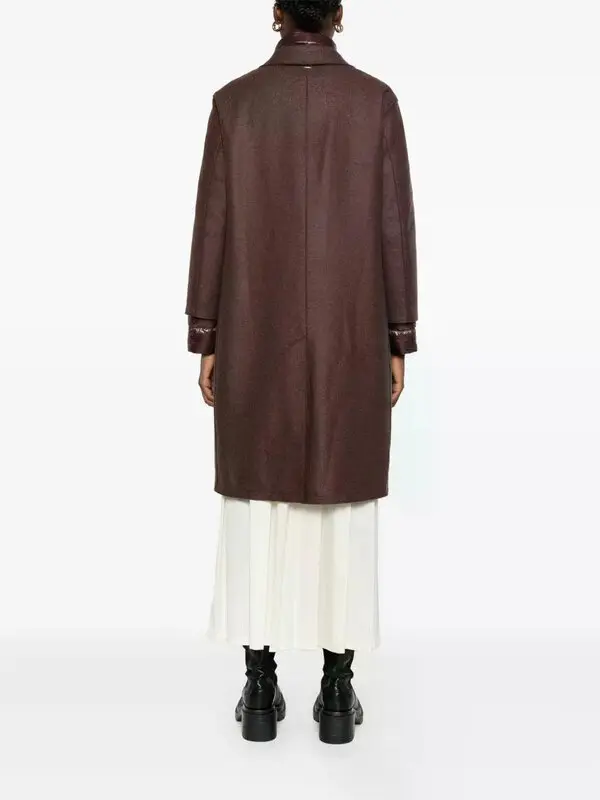 Herno Double-layered Coat - Brown