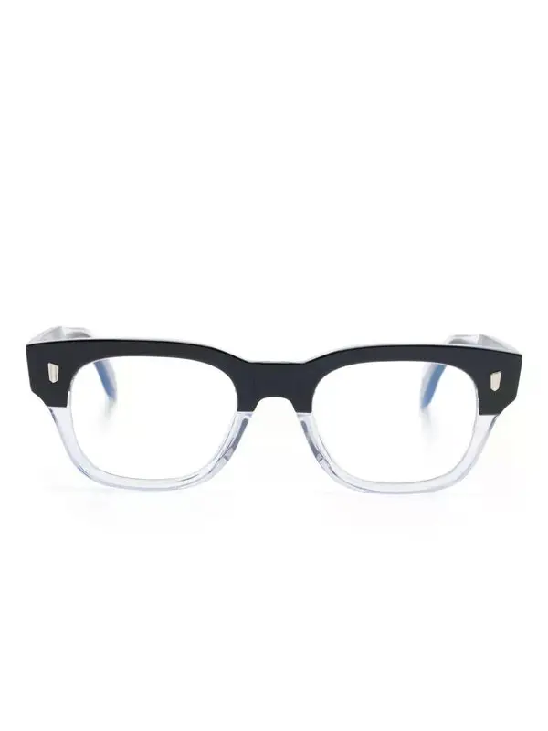 CUTLER & GROSS Square Frame Eyeglasses - Black