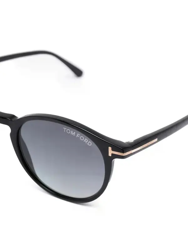 TOM FORD Andrea Round-frame Sunglasses