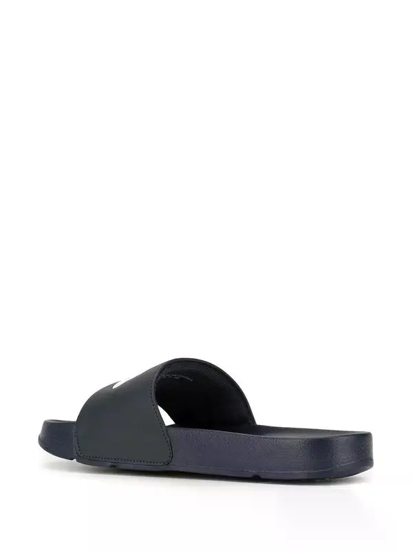 FILA Logo Pool Slides - Blue