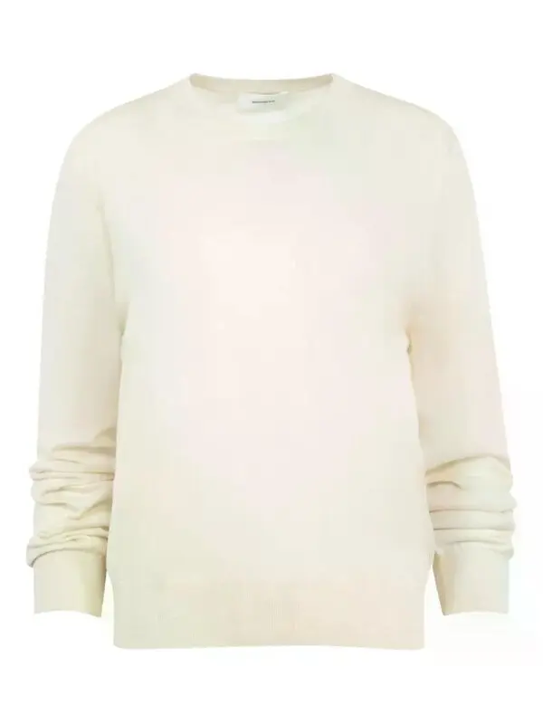 Wardrobe.NYC Fine-knit Jumper With Ribbed Trim - Neutrals