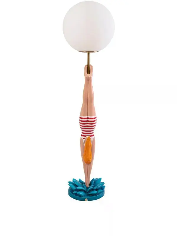 SELETTI Lady Diver Table Lamp - Multicolour