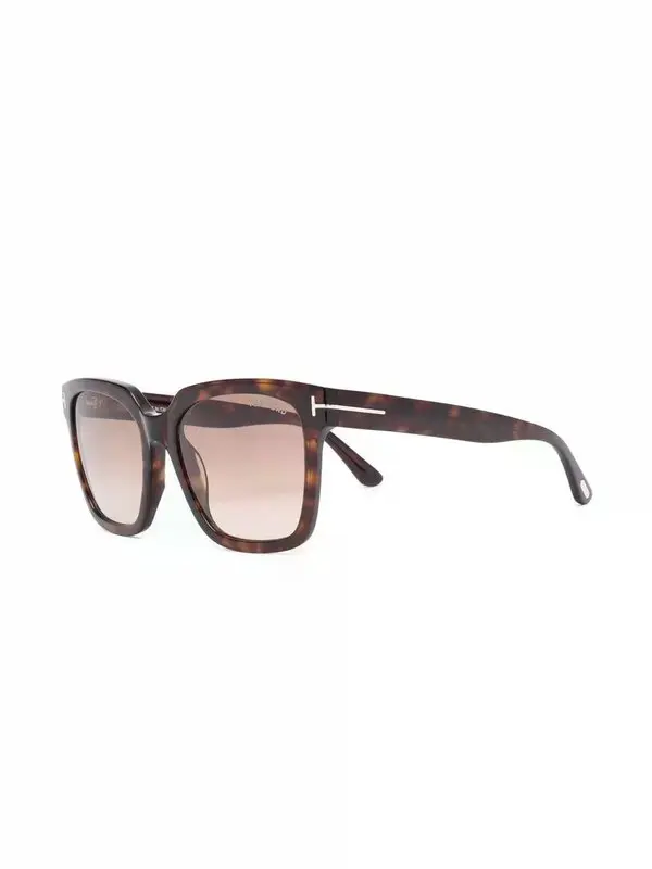 TOM FORD Tortoiseshell-frame Sunglasses