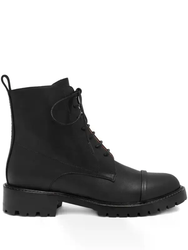 MALONE SOULIERS Miller Combat Boots - Black