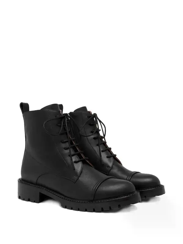 MALONE SOULIERS Miller Combat Boots - Black