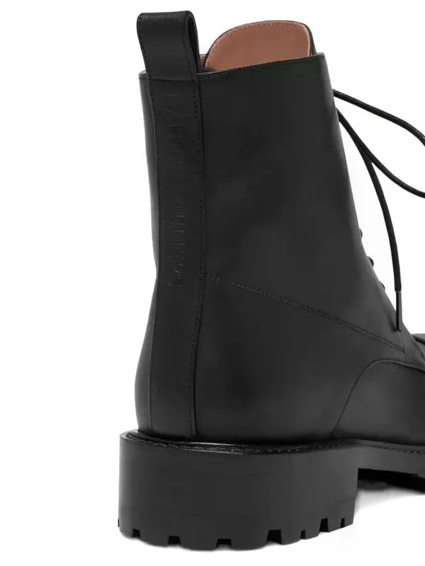 MALONE SOULIERS Miller Combat Boots - Black