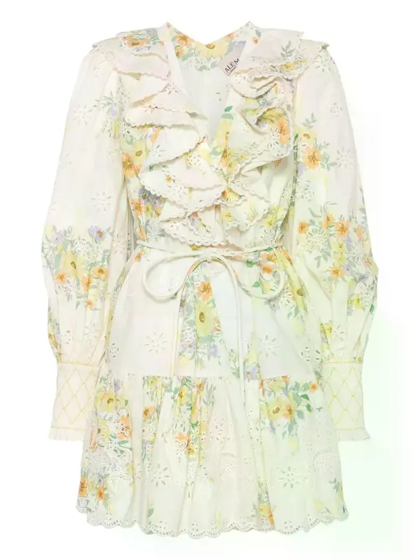 ALEMAIS Mini Dress - Neutrals