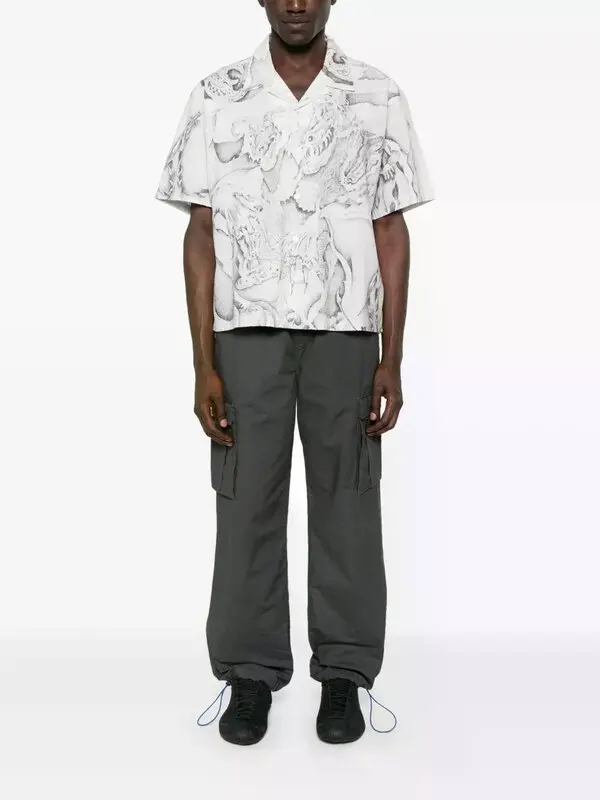BRAIN DEAD Cotton Ripstop Cargo Trousers