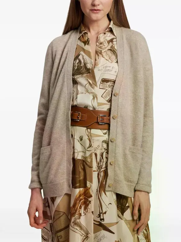 Ralph Lauren V-neck Button-up Cardigan