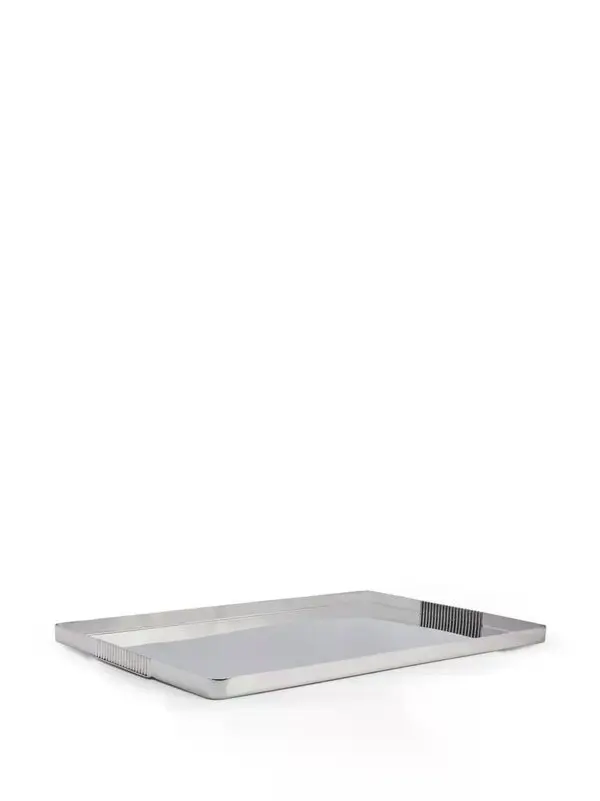 Ralph Lauren Ribbed Stainless Steel Plate