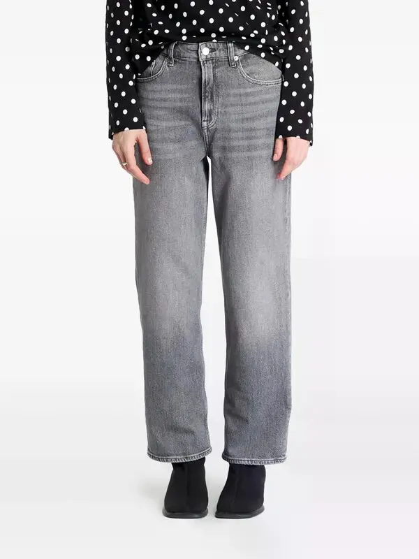 Tommy Hilfiger Layla High-rise Straight Jeans - Grey