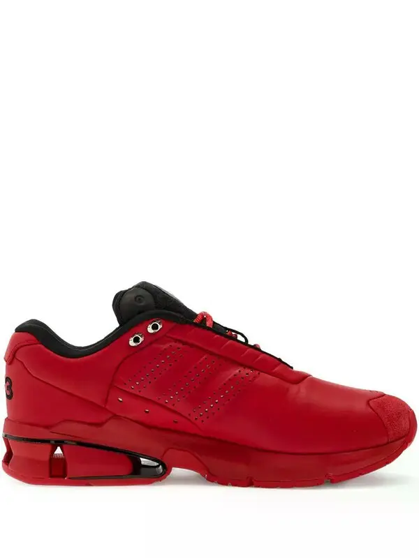 Y3 Scarlet Lace-up Control Sneakers - Red