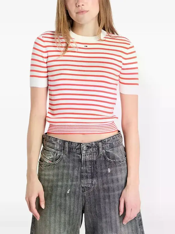 Tommy Hilfiger Striped T-shirt - Red