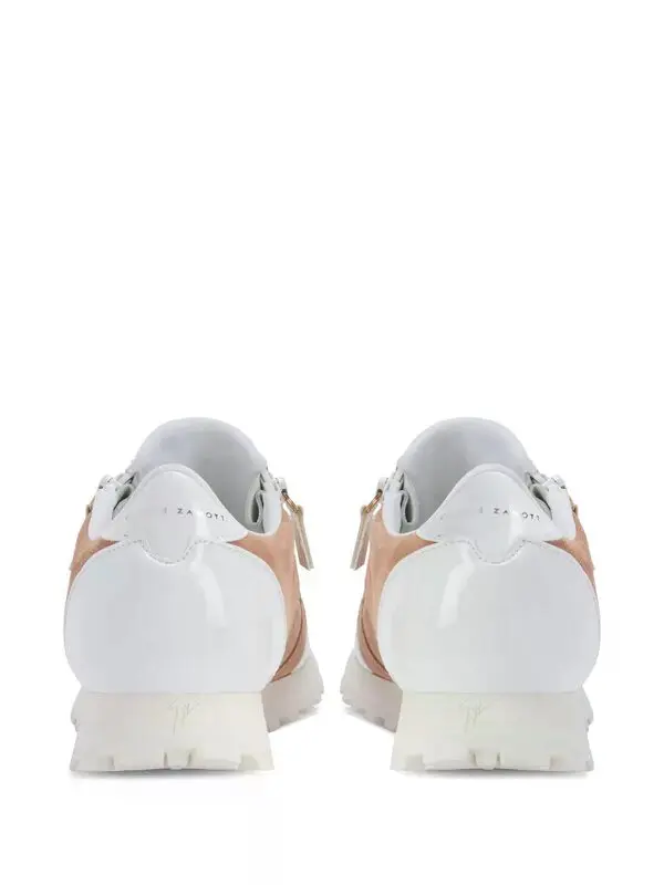 GIUSEPPE ZANOTTI Ilde Run Zip Sneakers - Orange