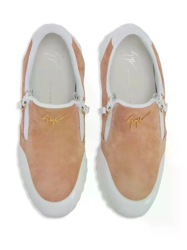 GIUSEPPE ZANOTTI Ilde Run Zip Sneakers - Orange