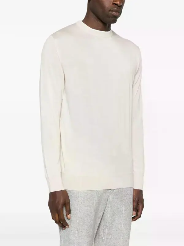 Eleventy Knitted Jumper - Neutrals