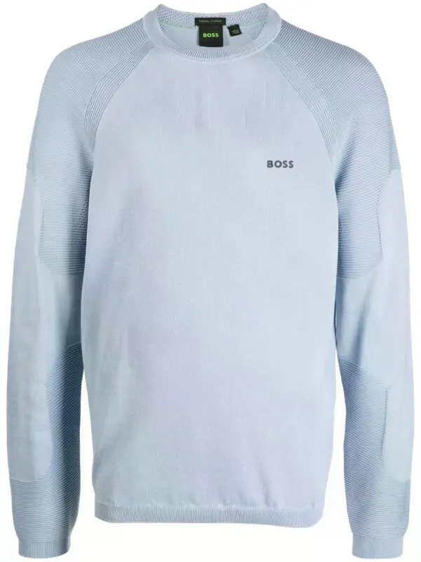 BOSS Crew Neck Sweatshirt - Blue
