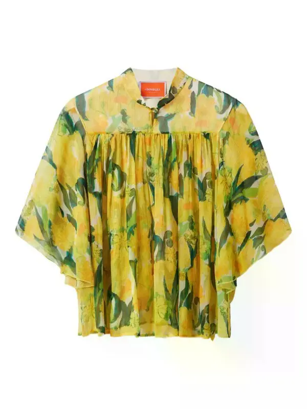 La DoubleJ Lemon Print Blouse
