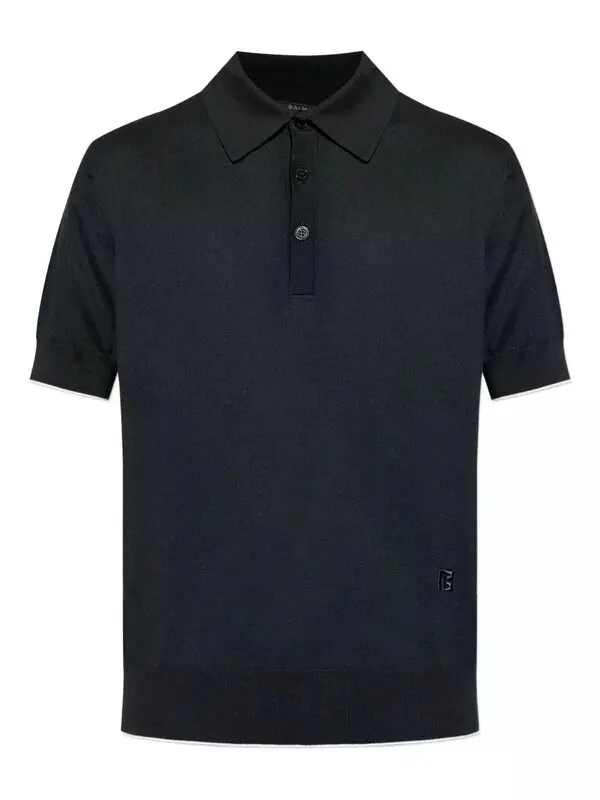 Balmain Short-sleeve Polo Shirt