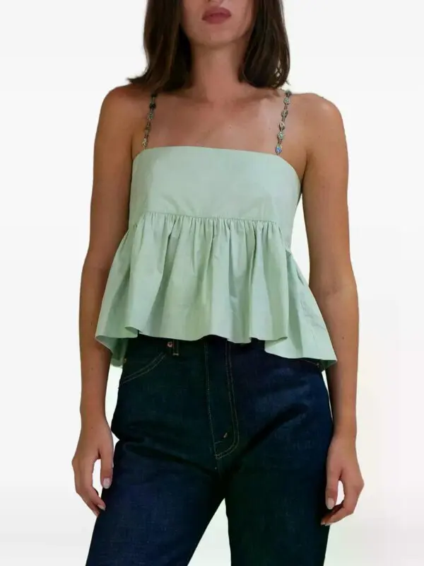 Azeeza Rayna Poplin Tank Top
