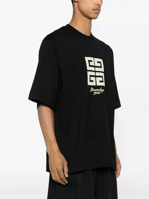 Givenchy 4g-motif Cotton T-shirt
