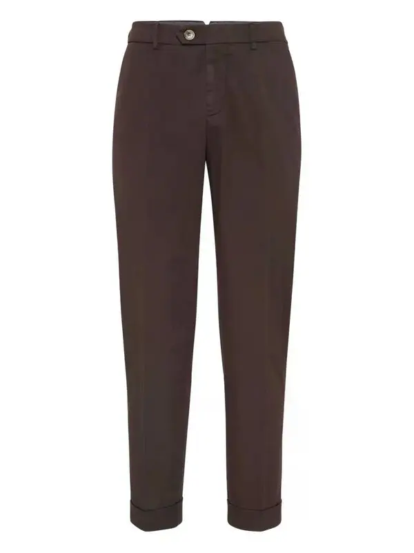 Brunello Cucinelli Tailored Trousers - Brown