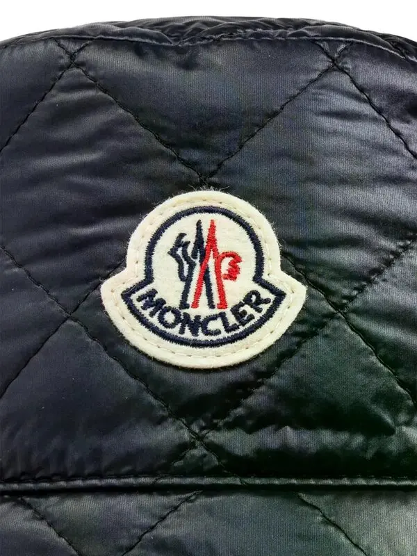 Moncler Quilted Bucket Hat - Blue