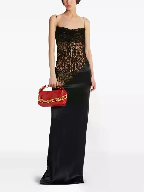 Balmain Lace-embellished Gown