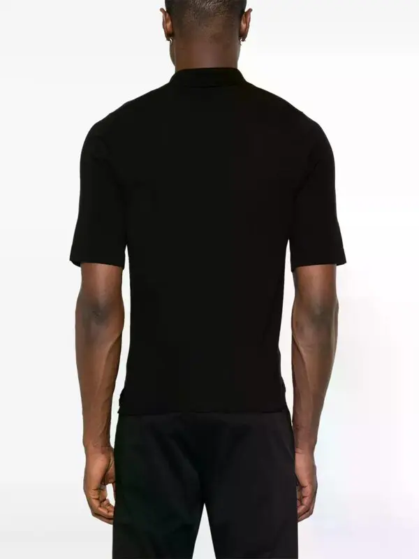 BALLANTYNE Fine-knit Short-sleeved Shirt