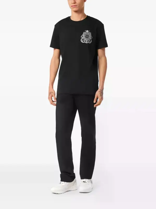 BILLIONAIRE Crest-print T-shirt - Black