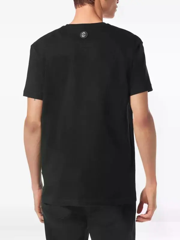 BILLIONAIRE Crest-print T-shirt - Black