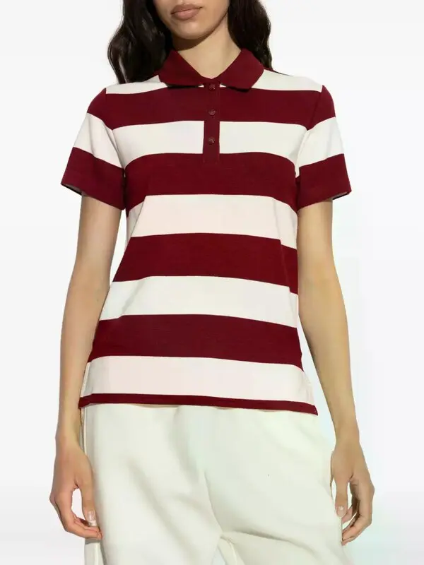 Moncler Striped Polo Shirt