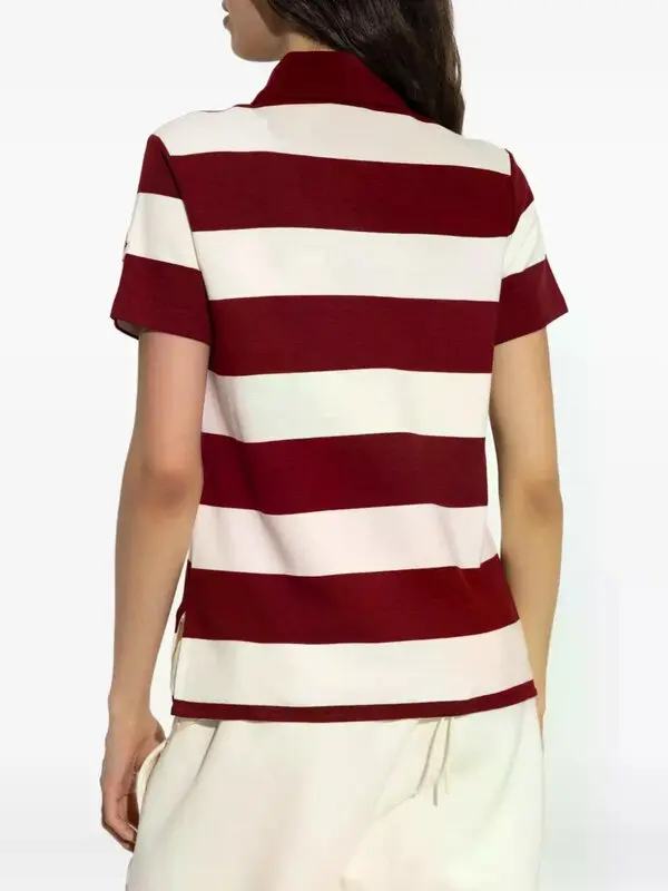 Moncler Striped Polo Shirt
