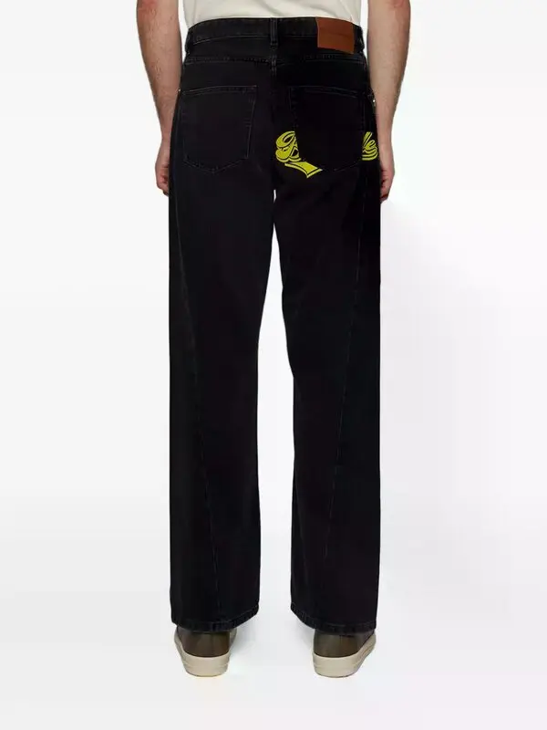 BLUEMARBLE Twisted Seam Trompe L'oeil Jeans