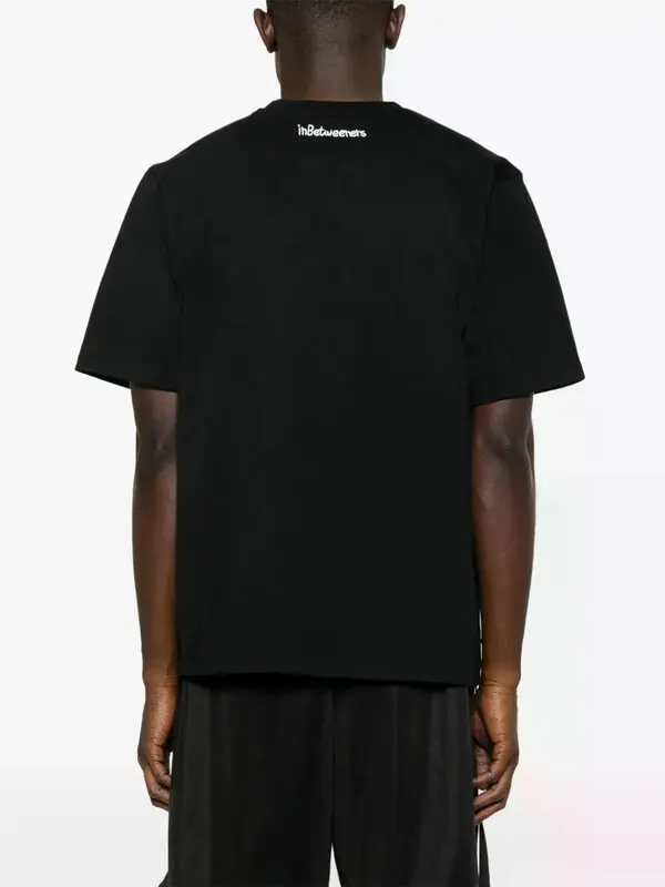 INBETWEENERS Graphic Print T-shirt - Black