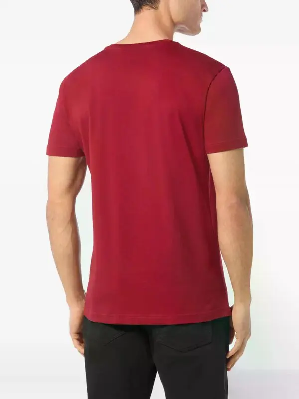 BILLIONAIRE Logo-embroidered Cotton T-shirt