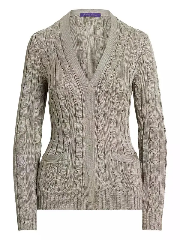 Ralph Lauren Cable-knit V-neck Cardigan