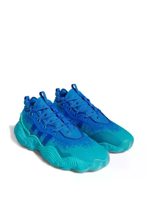 Adidas Trae Young 3 Lace-up Sneakers - Blue